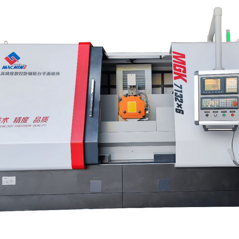 High-precision cnc surface grinding machine with saddle-mobile table horizontal, High-precision ...