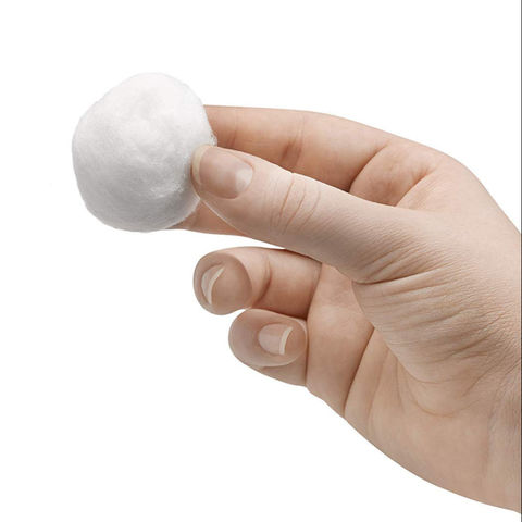 Original factory sterilized absorbent cotton ball medical cotton balls ...