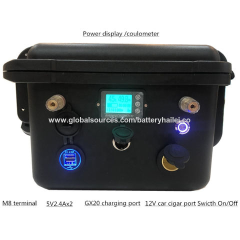 Hailei 12v 110ah Lifepo4 battery energy storage systems with lithium ...