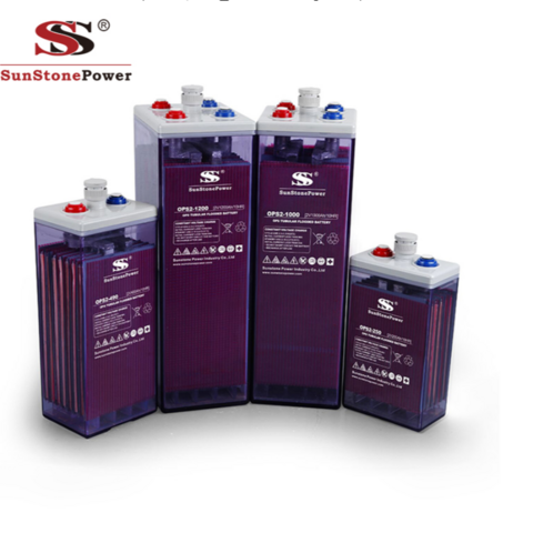 Buy Wholesale China Sunstone Battery Ops2v2000ah Solar Battery Tubular ...
