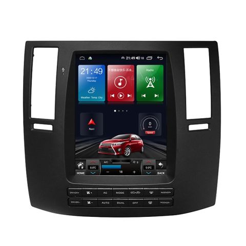 Buy Wholesale Georgia Android Car Radio Vertical Te_sla Touch Screen ...