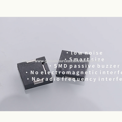 KD 12mm*12mm*3mm SMD buzzer, piezo, 75dB min @4.0kHz 3Vp-p for office ...