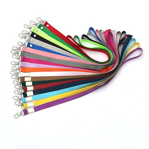 Buy Wholesale China Premium Polyester Neck Lanyard Strap Keychain With ...