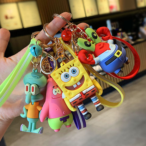 Creative cartoon key chain, pendant, car bag pendant, 3D Key chain PVC ...