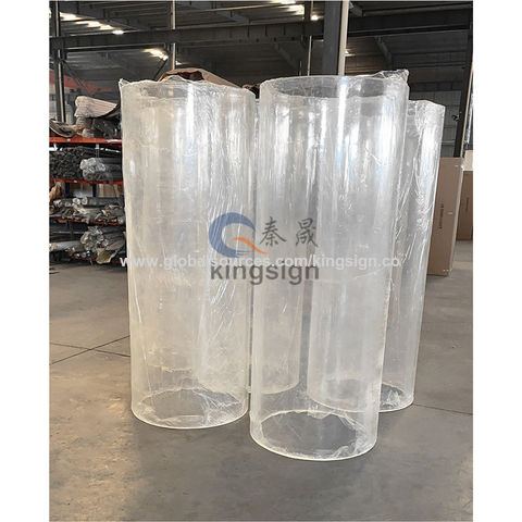 Buy Wholesale China Kingsign® clear acrylic tube perspex large diameter ...