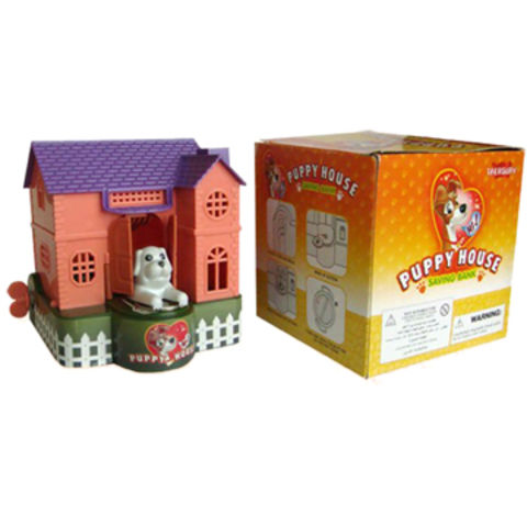 Novelty Music Money Box with House Shape, Customized Designs and Logos ...