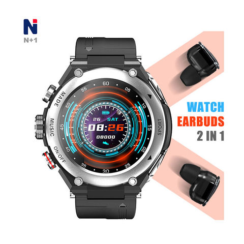 Buy Wholesale China Smart Watch With Earbud Reloj Inteligent Fitness ...