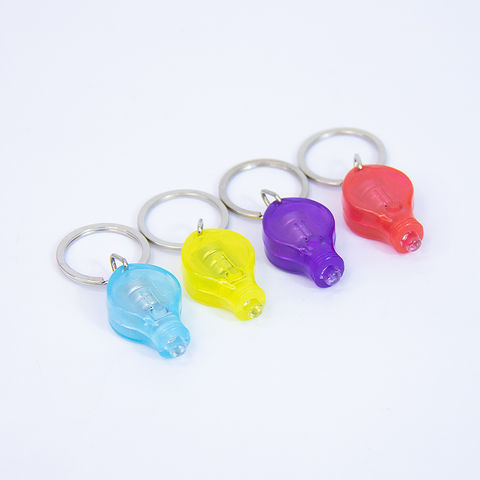 Colorful Mini Keychain LED Flashlight Torch Light 395nm 375nm 365 nm ...