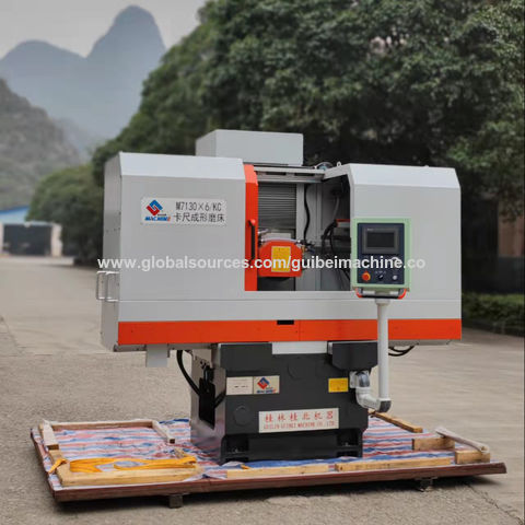 CNC/PLC caliper profile machines factory supply hydraulic for grinding ...