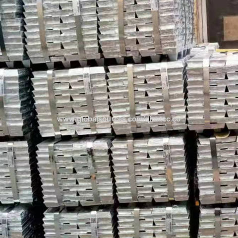 Buy Wholesale China China Factory Zinc Ingot Price For Sale & Zinc ...