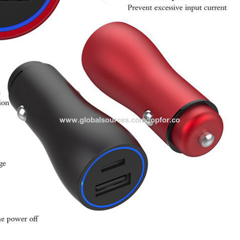 Buy Wholesale China 45w High Power Usb Car Charger,dual-port, Pd+ Qc ...