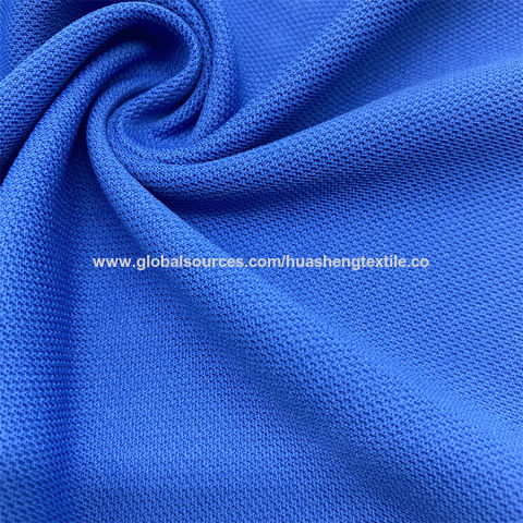 100% Polyester Fabric, Pique Fabric, Knit Fabric, With Moisture Wicking ...