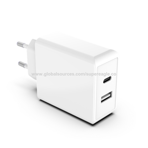 Buy Wholesale China Dual Port 65w Laptop Pd Charger Wall Adapter With ...