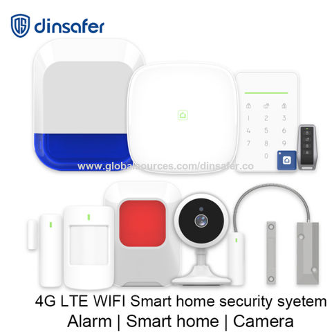 Smart home Wireless intruder alarms with voice control, smart alarm ...