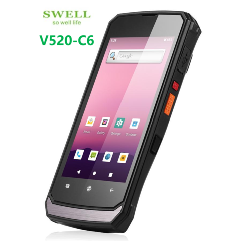 Buy Wholesale China Handheld Barcode Scanner Rfid Reader Android 10 ...