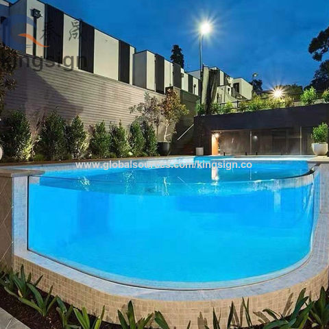 Kingsign® Acrylic China manufacture cast acrylic board swimming pool ...