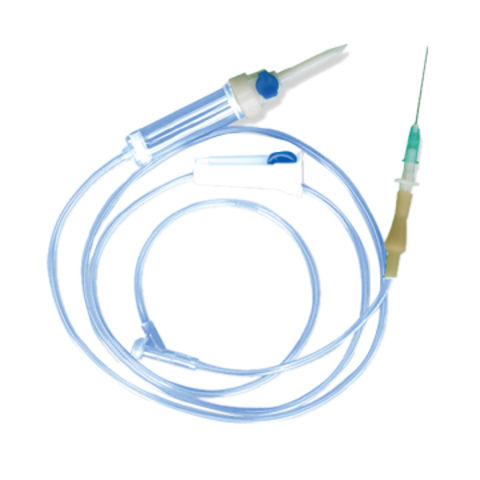Infusion Set with Thin Latex Connector, Flow Rate Control, Different ...