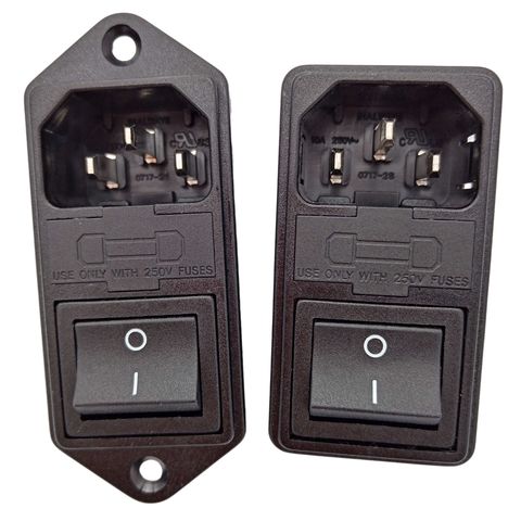 En60320 C14 Medical Power Entry Module Ac Iec Connector Switch With For ...