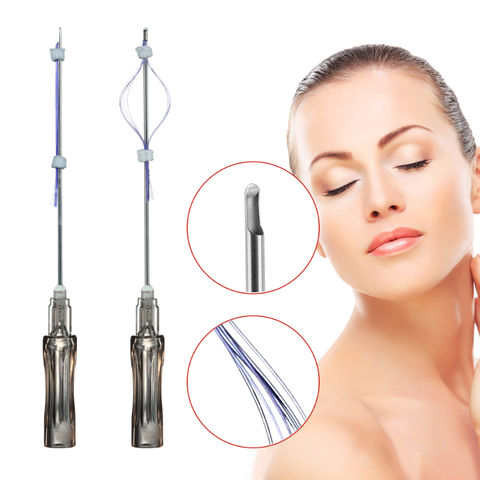 Buy Wholesale China Supplier Medical 19g 50mm Pdo Multi Thread For Face ...