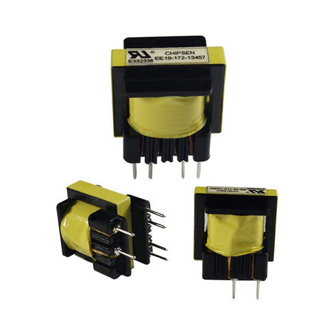 120v to 24v flyback transformer single phase ferrite core high frequency transformer, single ...