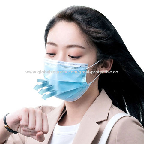 Buy Wholesale China Hot Selling 3 Ply Disposable Face Mask With Non ...