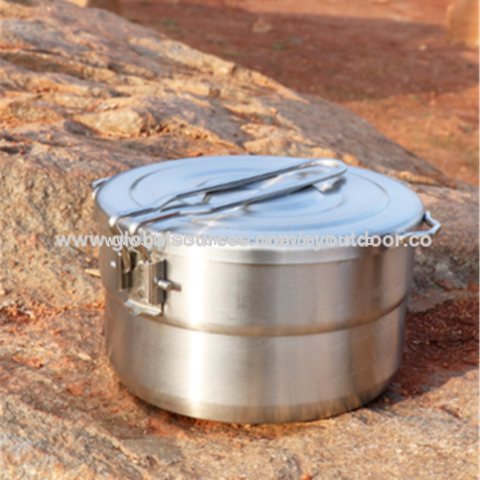 Buy Wholesale China 304 Stainless Steel Bento Pot Barbecue Portable ...
