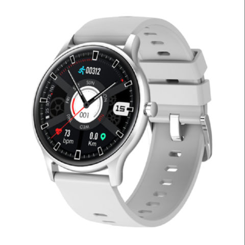 Buy Wholesale China Wrist Round Full Screen Smart Watch Red Montre ...