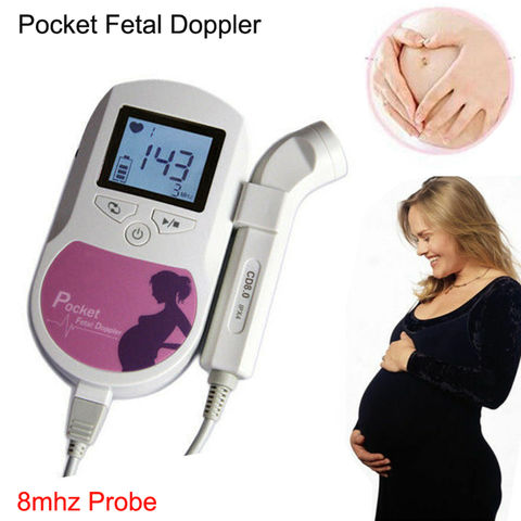 8HMZ Petal Doppler Monitor Waterproof Highly Sensitive Mini Portable ...