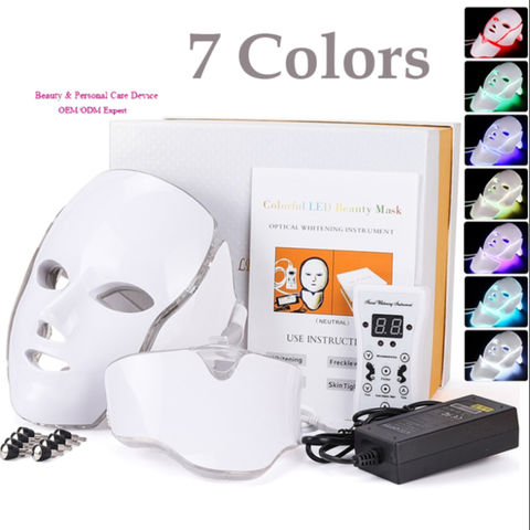 Buy Wholesale China 7colors Led Phototherapy Beauty Mask Pdt Led Facial ...