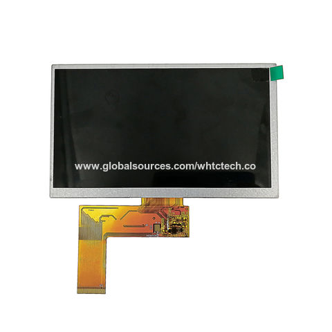Buy Wholesale China 7 Inch Tft Lcd Module 300 Cd/m2 800x480 40pin Rgb ...