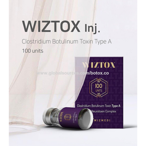 Wiztox Type a Botoxs 100iu 150iu Botlinm Inotox Nabota Botulax100 ...