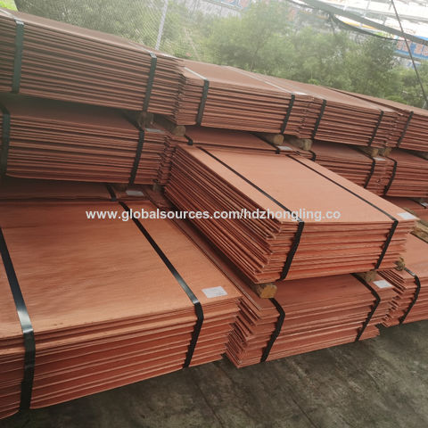 Buy Wholesale China Copper Cathodes 99.99% Pure/ Top Quality Cathodes ...