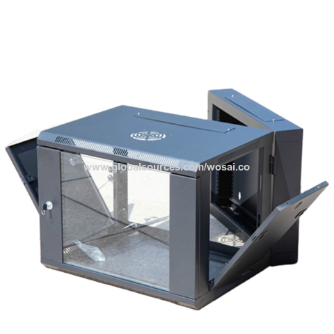 Buy Wholesale China 9u Double Section Wall Mounted Cabinet & 4u Network ...