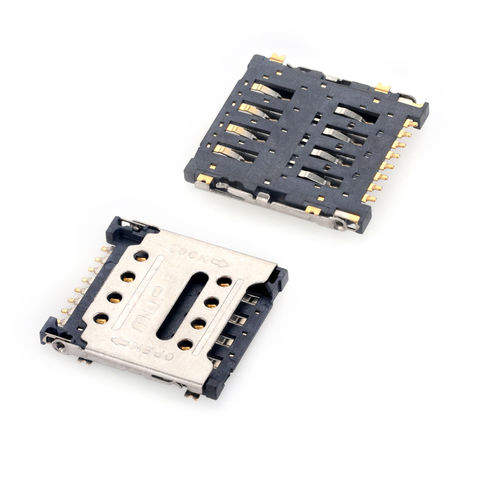 8P Hinge type micro SIM card connectors with 1.50H mm, 8P Hinge type ...