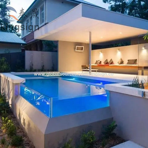 Kingsign® Acrylic China price cast thick perspex board swimming pool ...