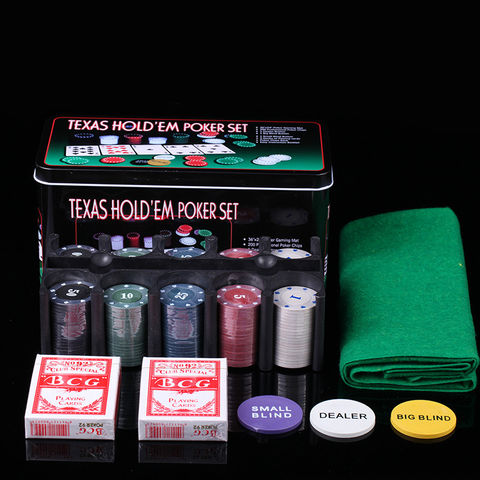 Buy Wholesale China Texas Hold'em Poker Game Set 200pcs With Pocker ...