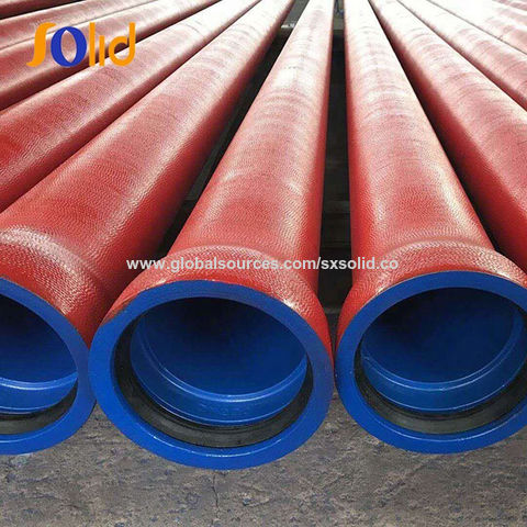 FBE fusion bonded epoxy lining coating ductile iron pipe, coating ...