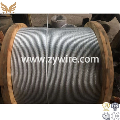 Buy Wholesale China High Tension Stranded Steel Wire Galvanized Steel ...
