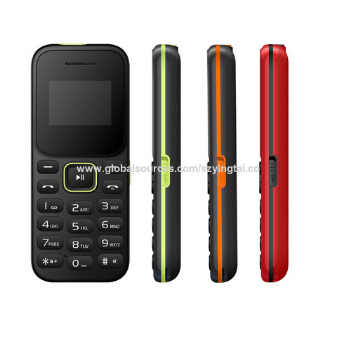 1.44" LCD unlocked big button basic feature phone with big torch, FM ...