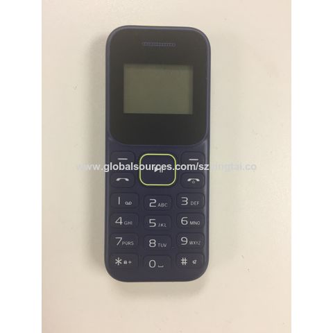 Less than 5 USD 1.44 inch no color screen 2G quad band function mobile ...