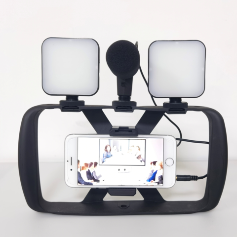 U Shape Portable Handheld Grip Video Bracket Holder Camera Stabilizer ...