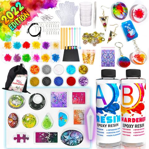 Resin Jewelry Making Starter Kit Resin Kits For Beginners With Molds ...