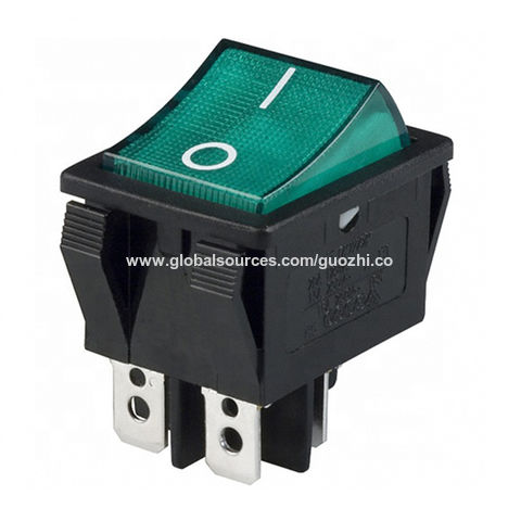 Rocker switch 32x25x20mm 16a 250vac 4p 6p, Power Switch rocker switch ...
