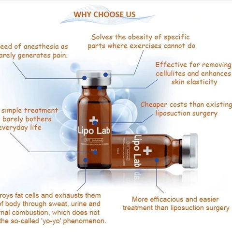 Buy Wholesale China 2022 Lipo Lab Ppc Slimming Solution Fat Dissolving ...