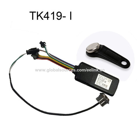 4G LTE car GPS with iButton reader for driver ID identification(TK419-i), 4G car tracker with ...
