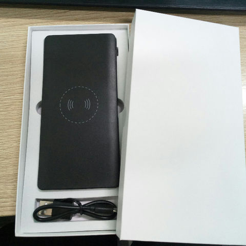 Buy Wholesale China Mini Slim Power Bank 10000 Mah Wireless Charger ...