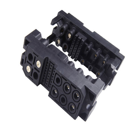 125A 75A hi current mixed power and signal drawer type connector ...