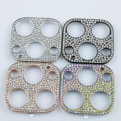 Diamond Bling tempered glass camera Lens Screen Protector for iphone 11 ...