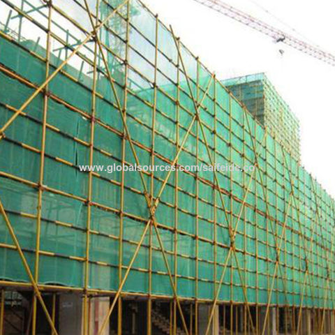 China Factory Construction 100% Hdpe Material Scaffold Safety Netting ...