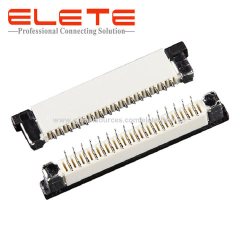 Buy Wholesale China 1.0mm Fpc Connector Zif Smt Frontflip, Bottom ...